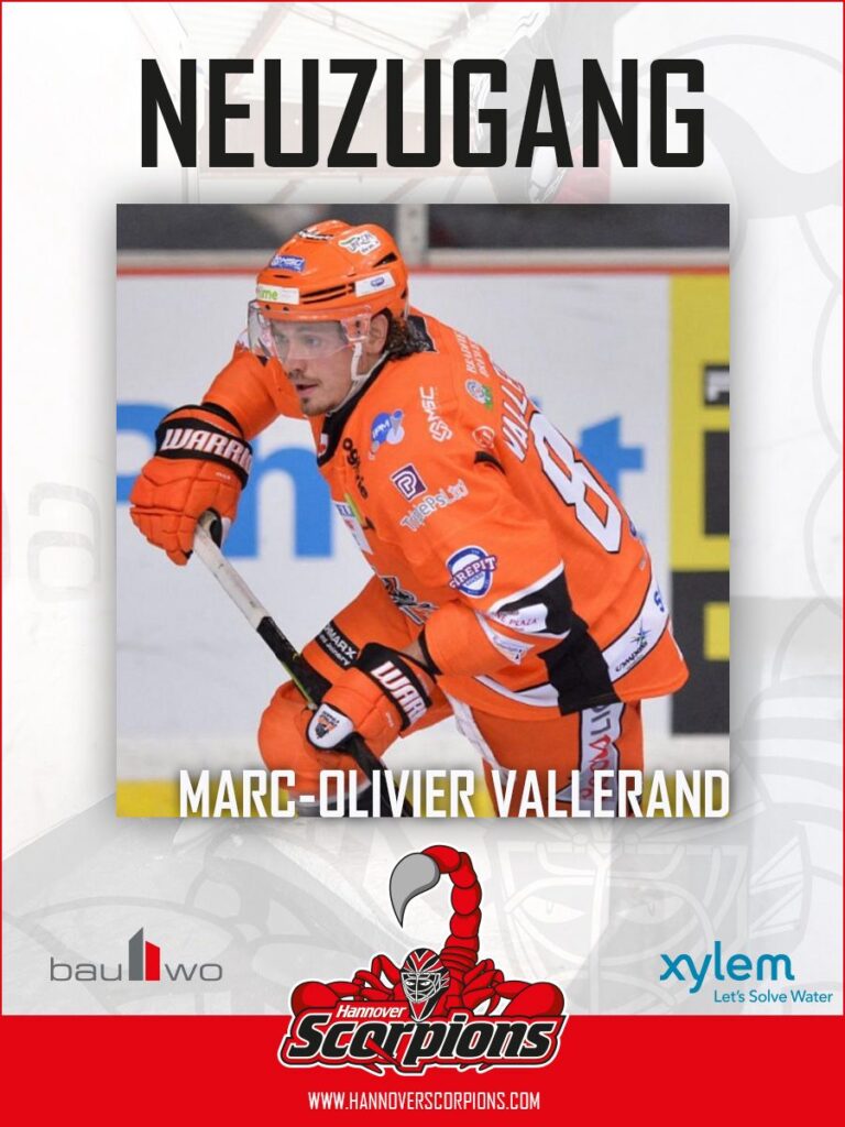 Marco Vallerand ist Scorpion! | Hannover Scorpions